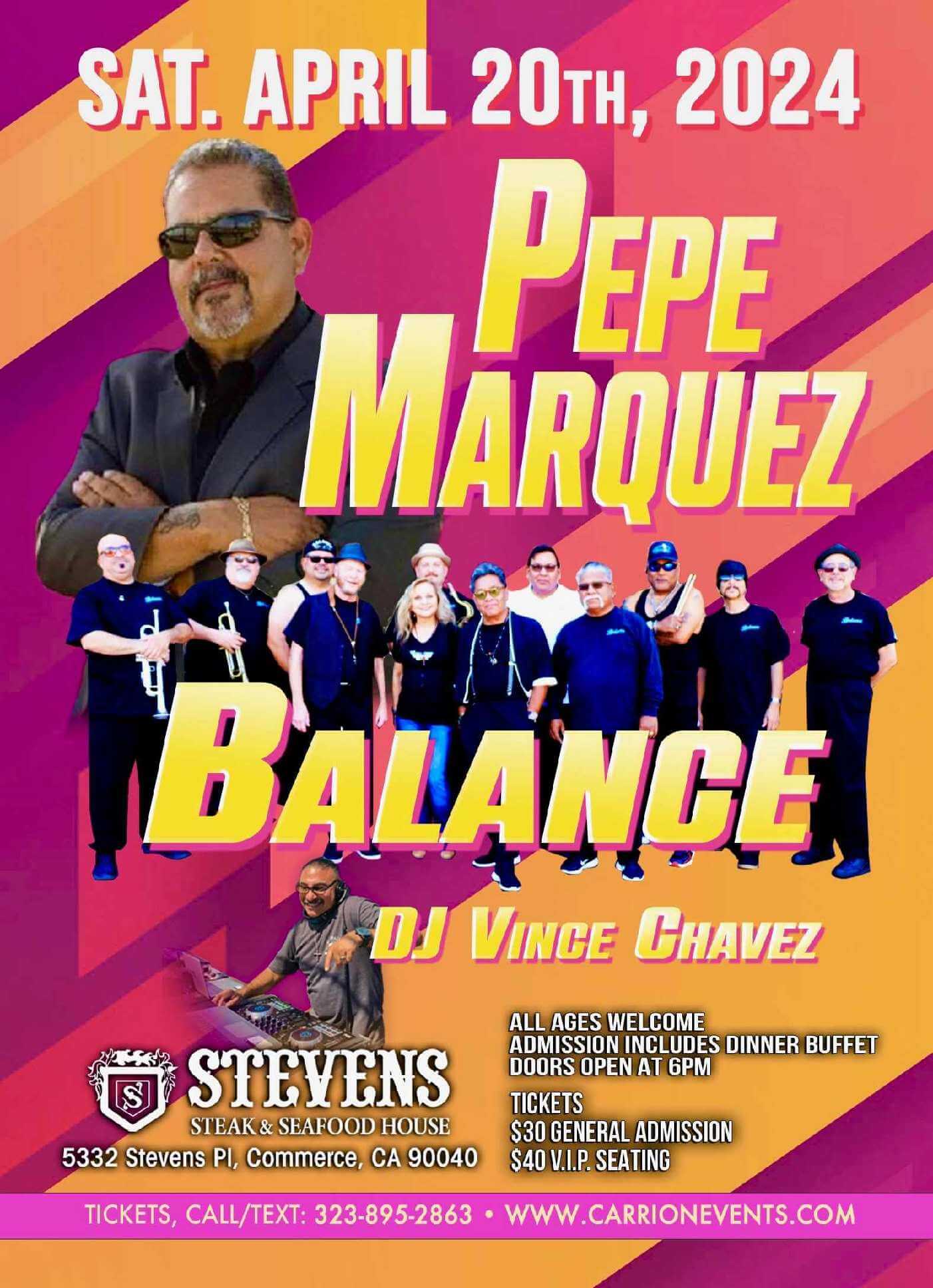 CONCERTS & EVENTS | Stevens